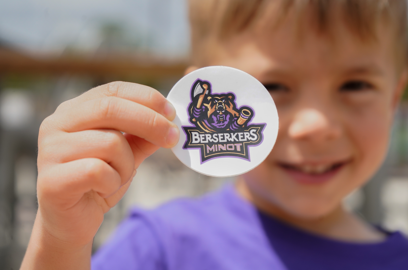 Berserkers Decal | Minot Hot Tots