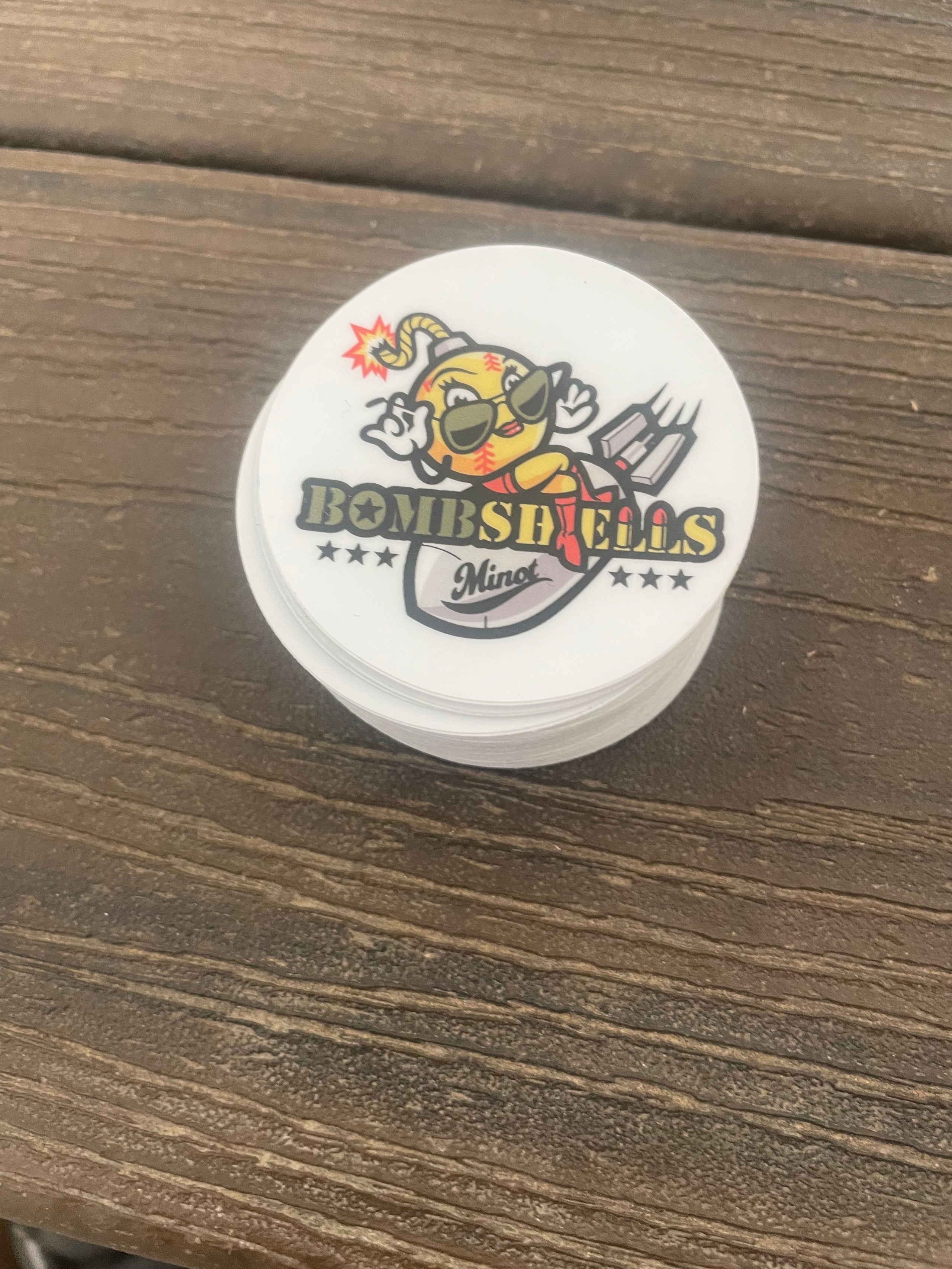 Bombshell Decal | Minot Hot Tots